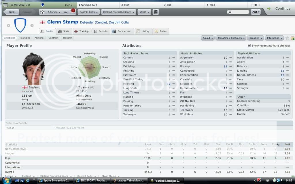 [FM10] Dosthill Colts from lvl 10 to the prem - Own Youth Products Only ...