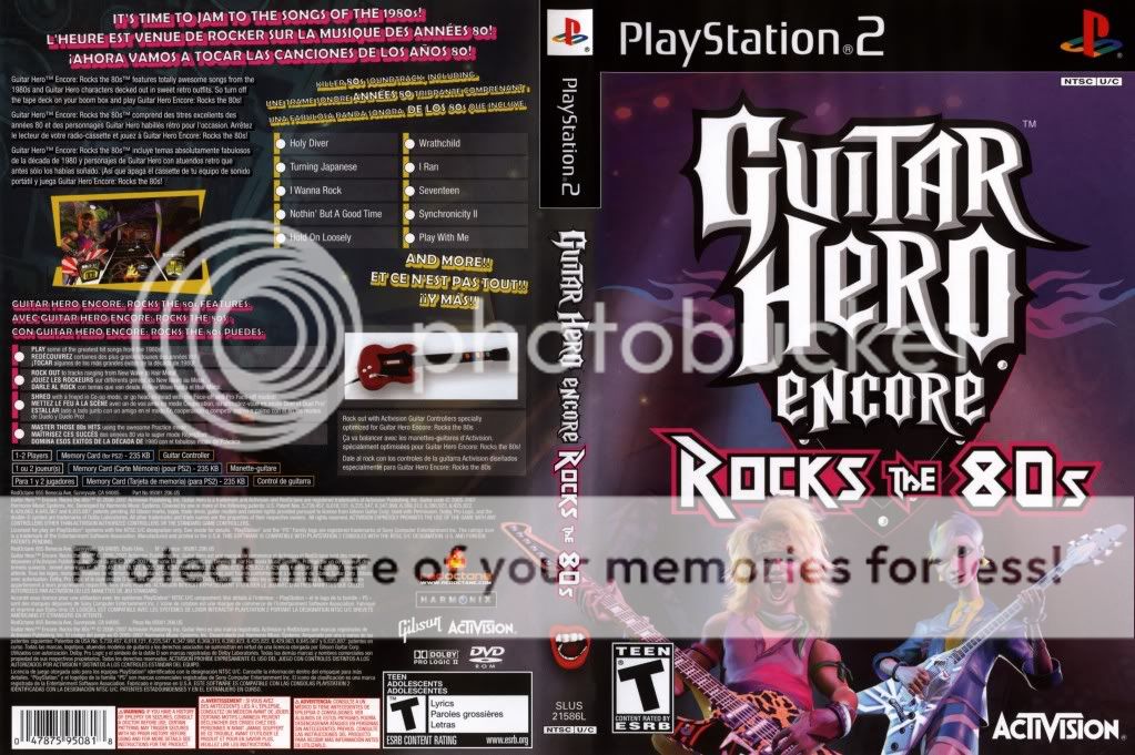 Saga Guitar Hero Covers Originales (NTSC U/C) - Juegos en Taringa!