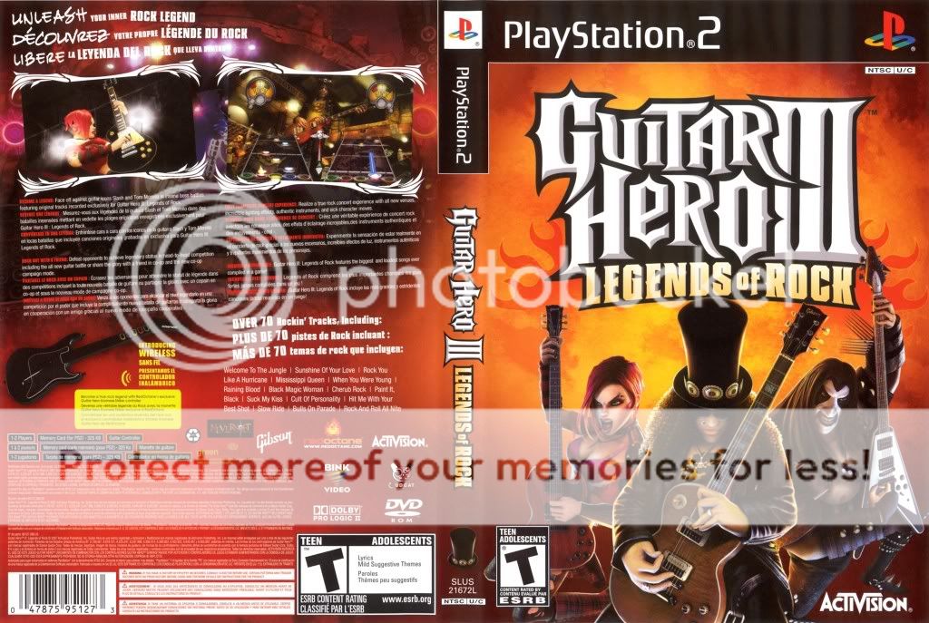 Saga Guitar Hero Covers Originales (NTSC U/C) - Juegos en Taringa!